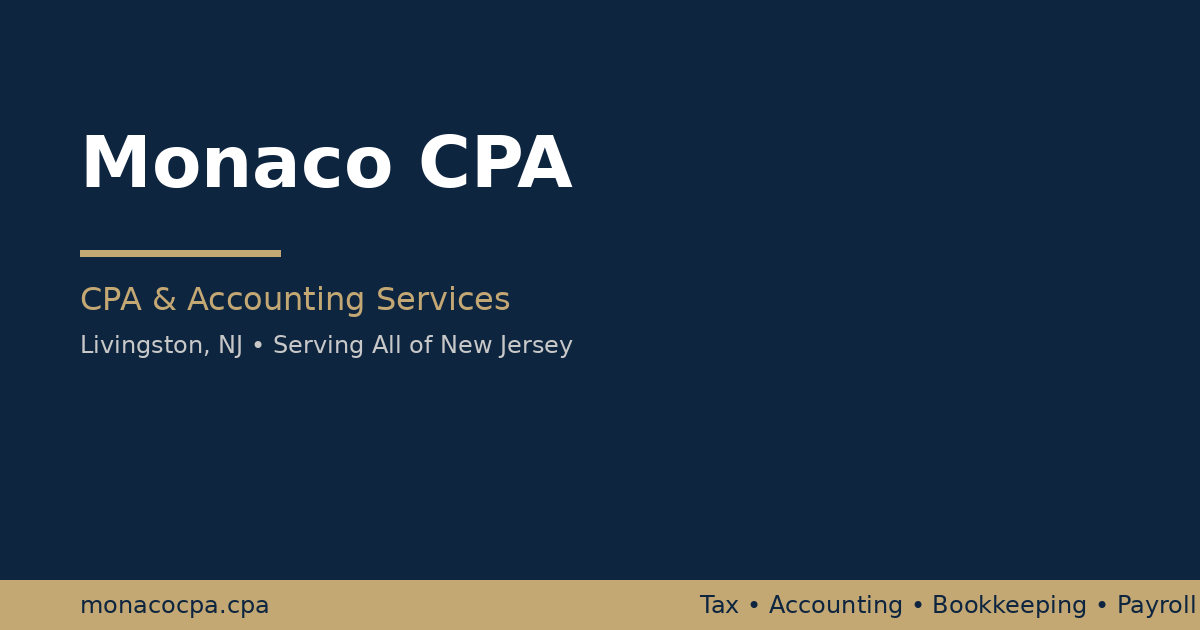 CPA in Livingston, NJ | Tax & Accounting Services